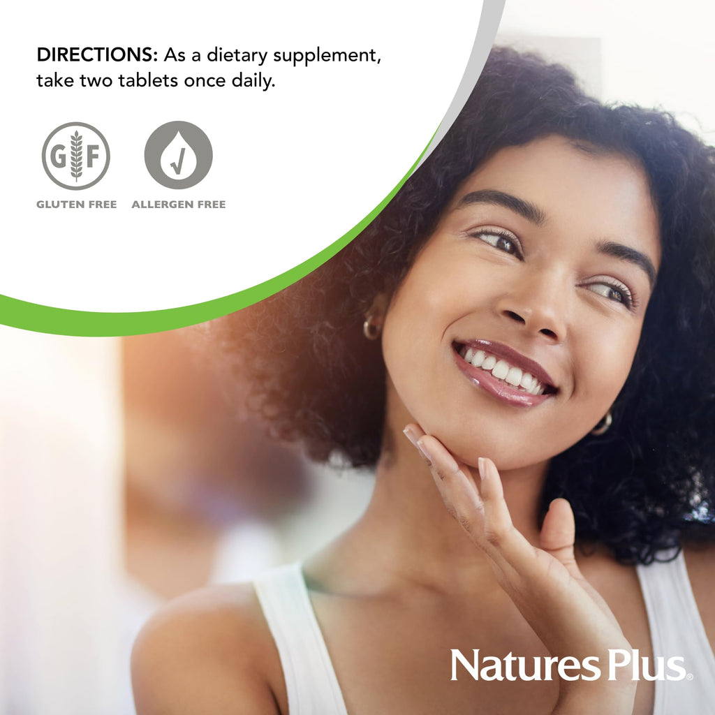 Daily vitamins for hair and skin health