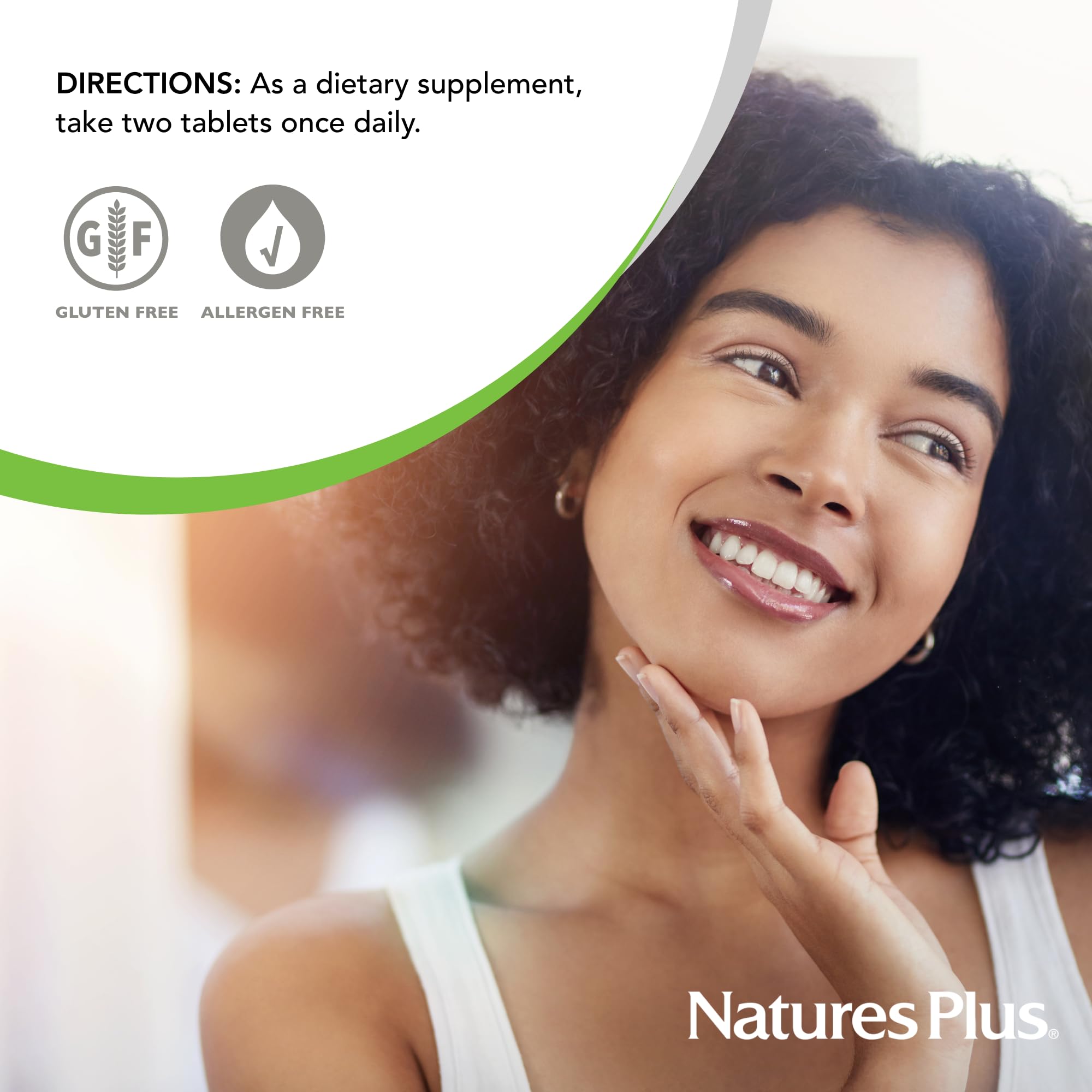 Daily vitamins for hair and skin health