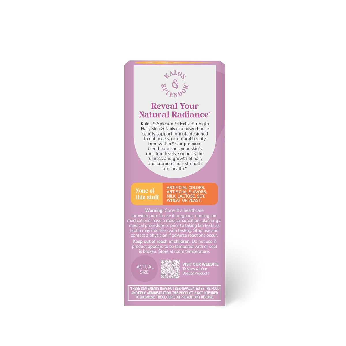 daily vitamins for hair skin & nails