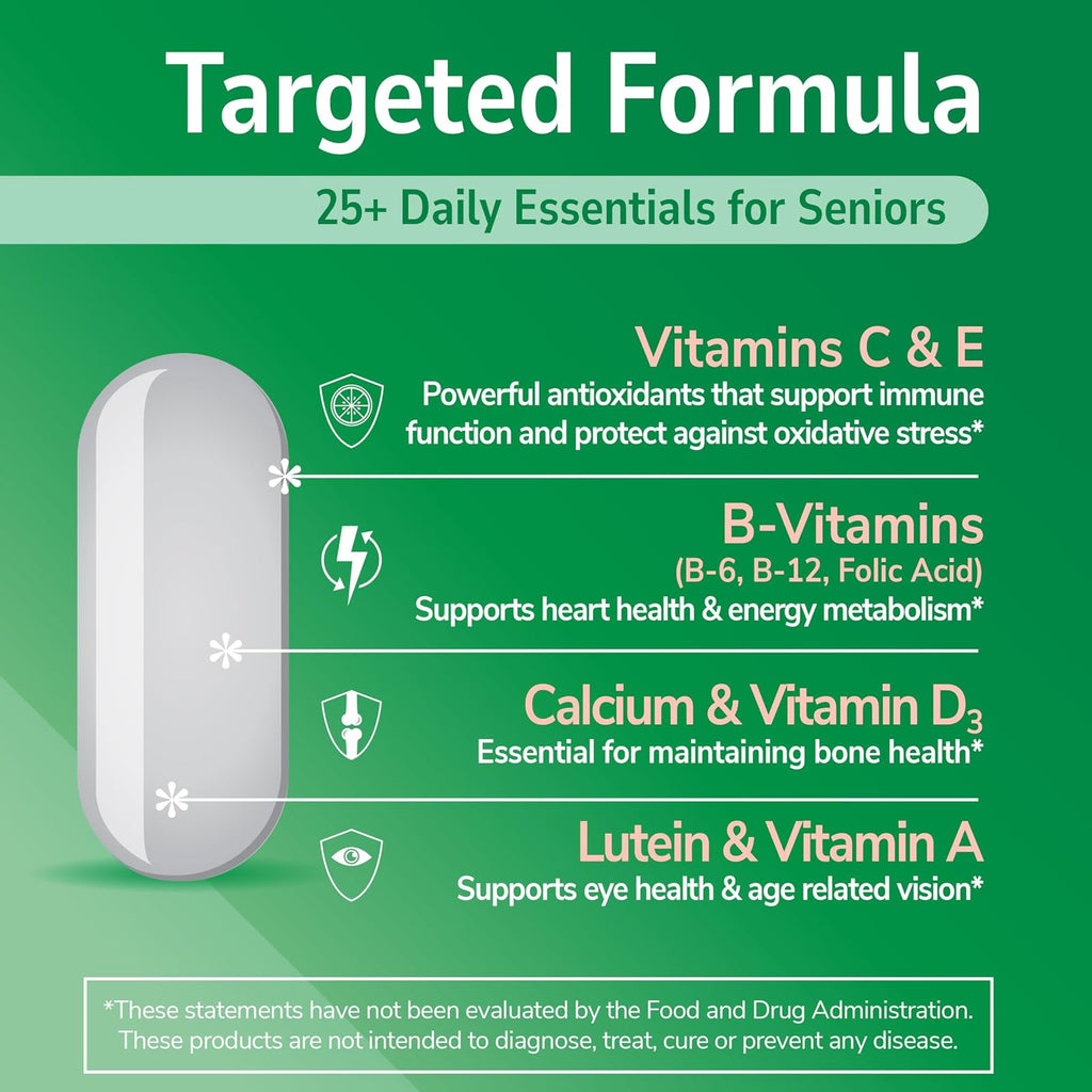 daily vitamins for healthy aging