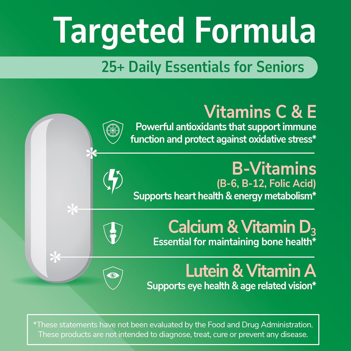 daily vitamins for healthy aging