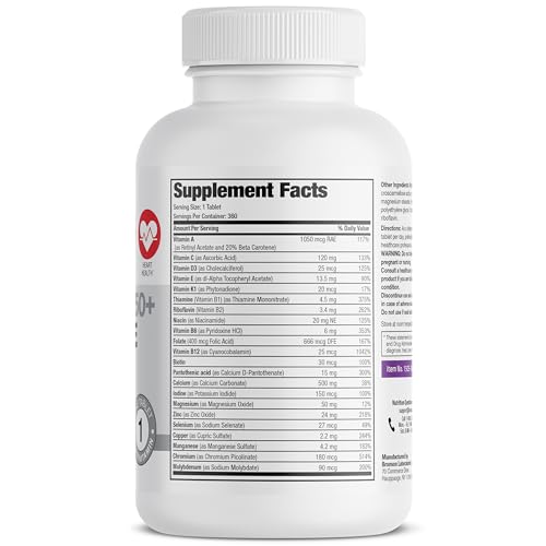 daily vitamins for healthy aging