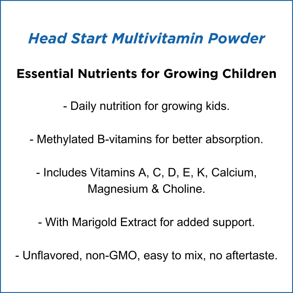 daily vitamins for healthy growth