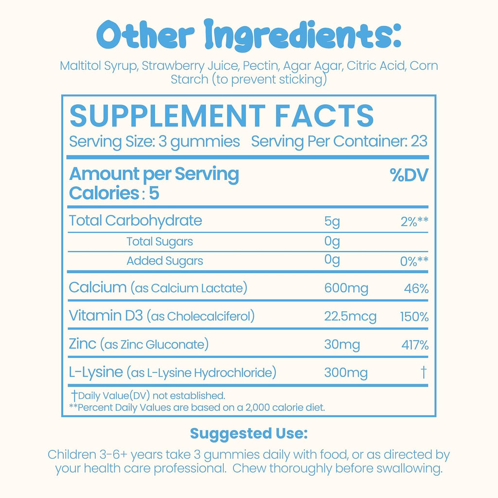 daily vitamins for healthy kids
