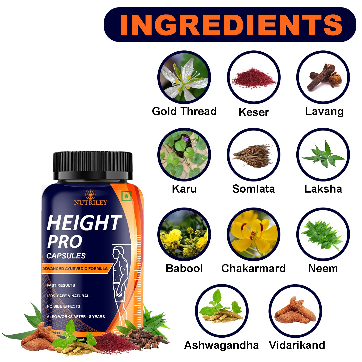 daily vitamins for height support