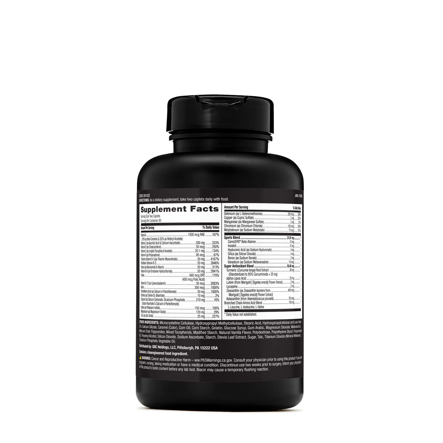 daily vitamins for improved athletic performance