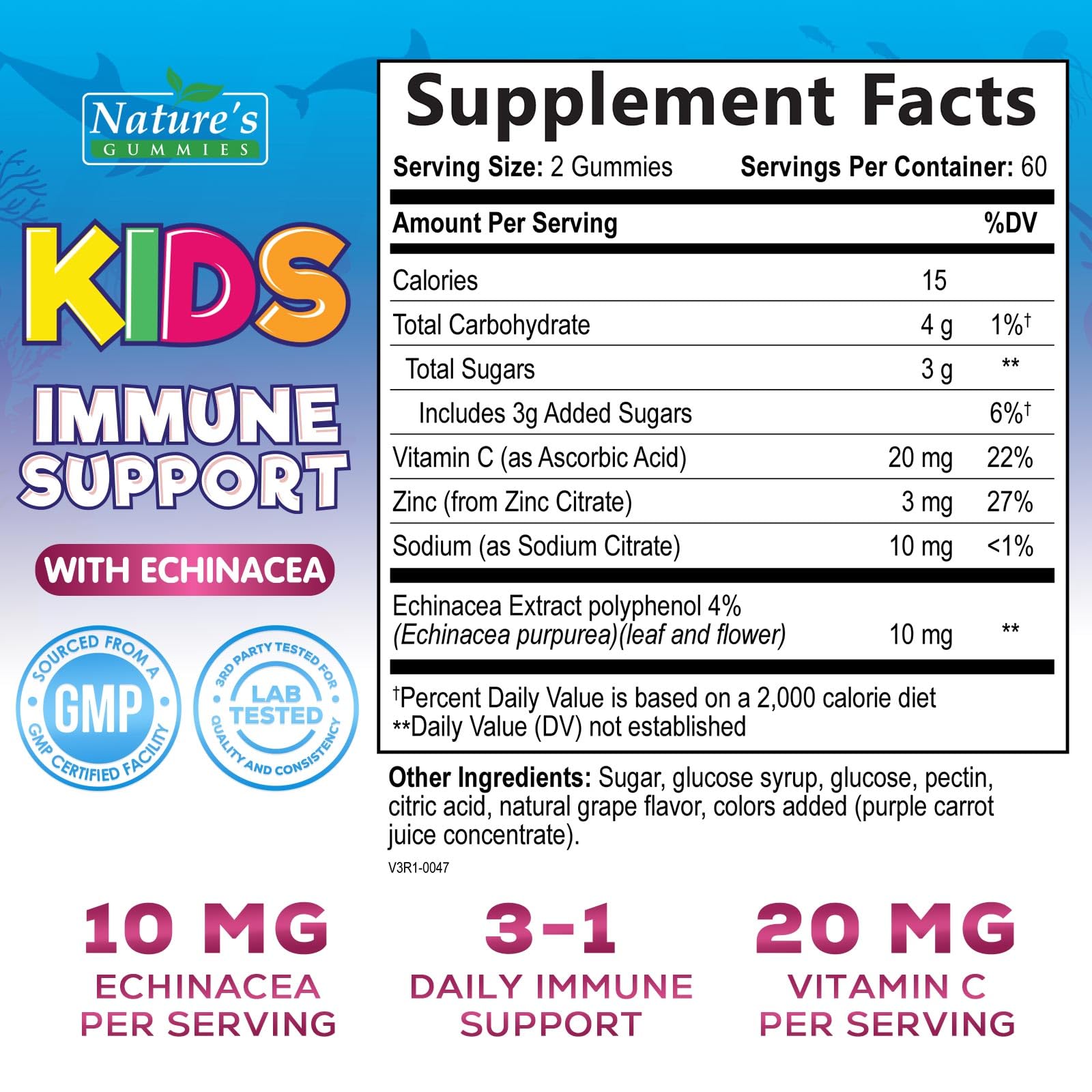 daily vitamins for kids ages 4+