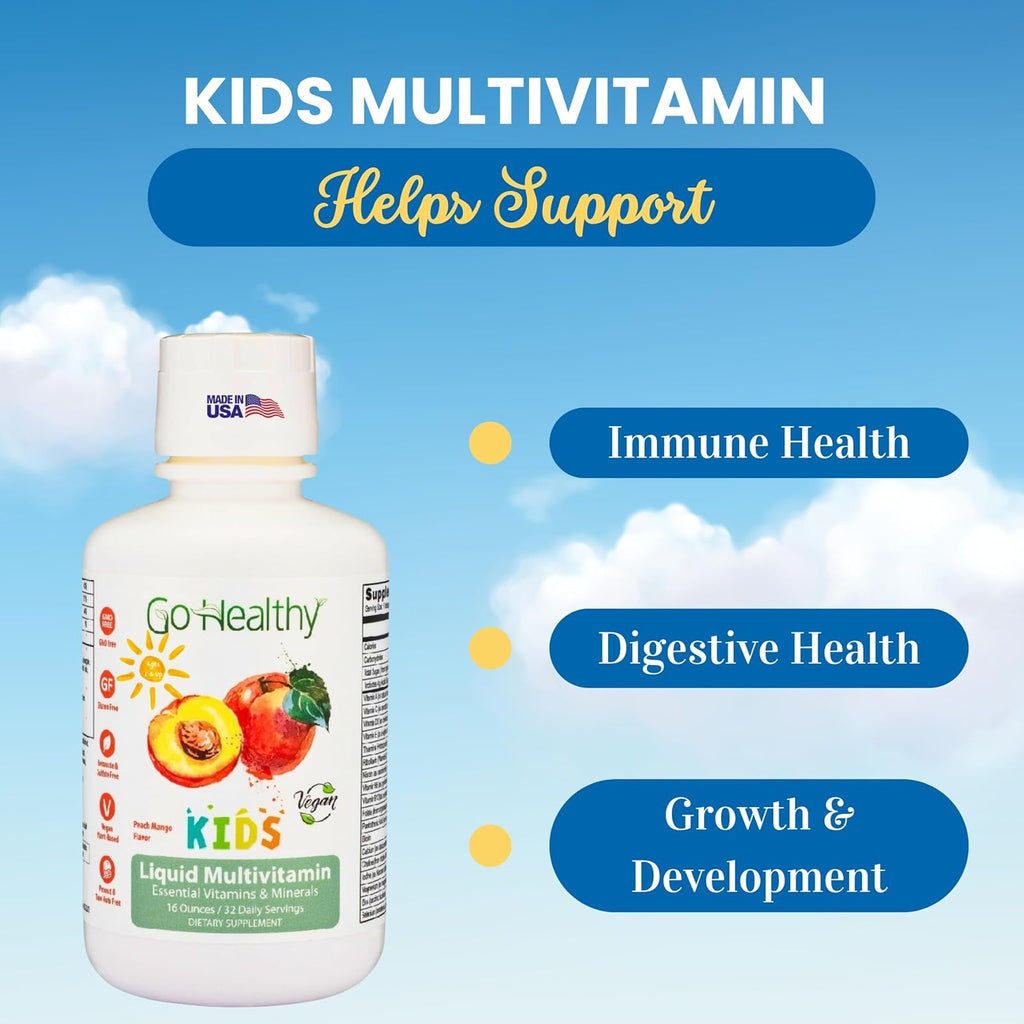 Daily vitamins for kids health