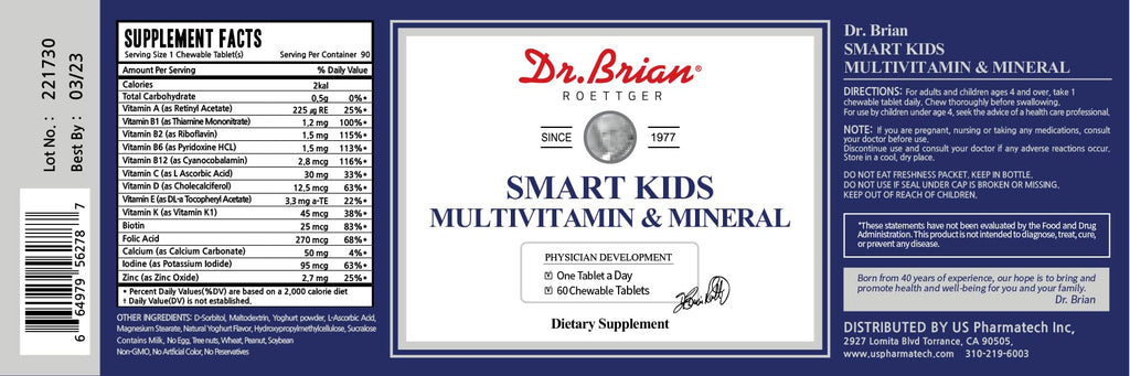 daily vitamins for kids' wellness