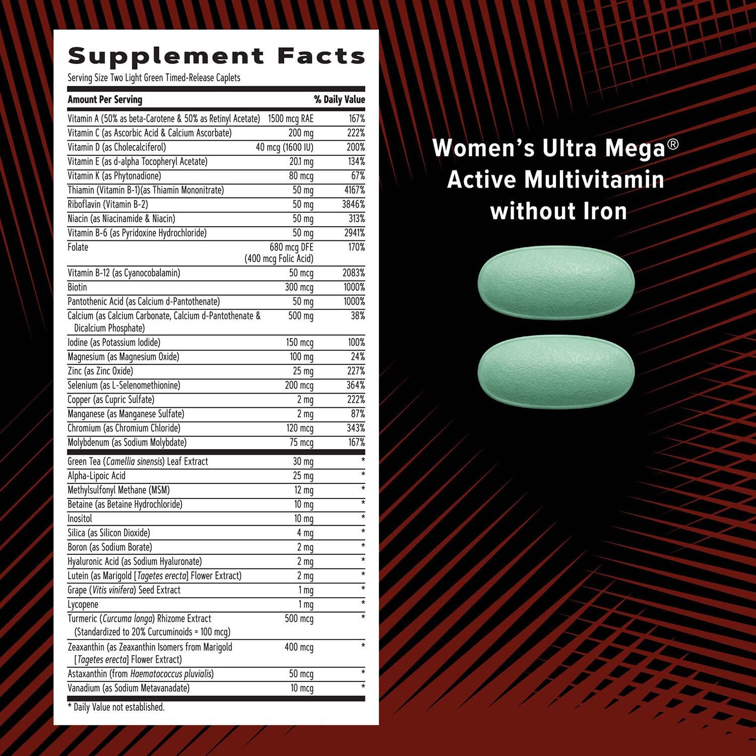 daily vitamins for lean muscle