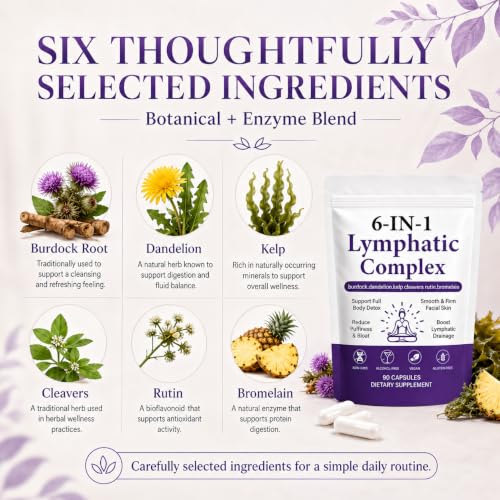 daily vitamins for lymphatic health