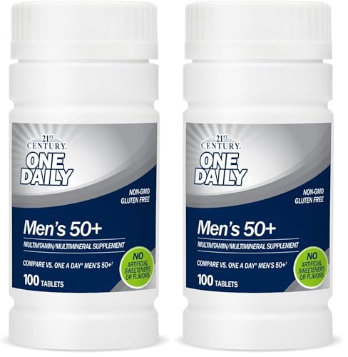 daily vitamins for men over 50