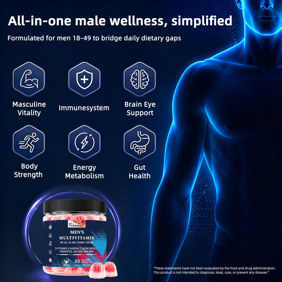 daily vitamins for men's health