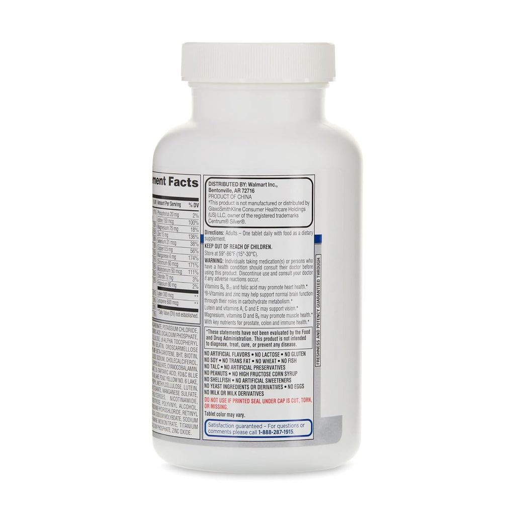 Daily vitamins for men's health