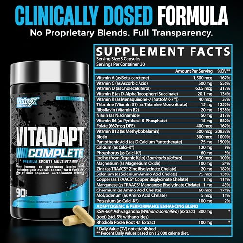 daily vitamins for men's wellness