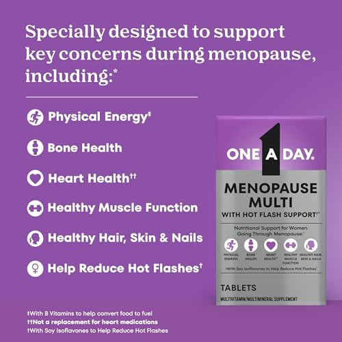 Daily vitamins for menopause relief