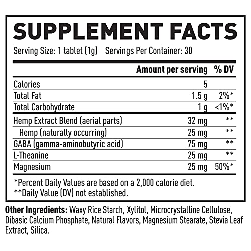 daily vitamins for mental calmness