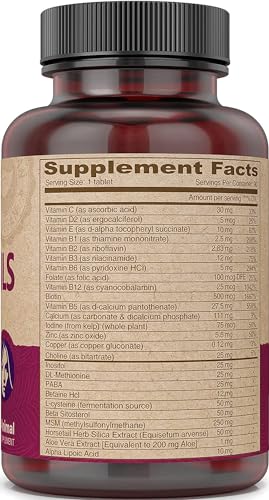 Daily vitamins for optimal hair health