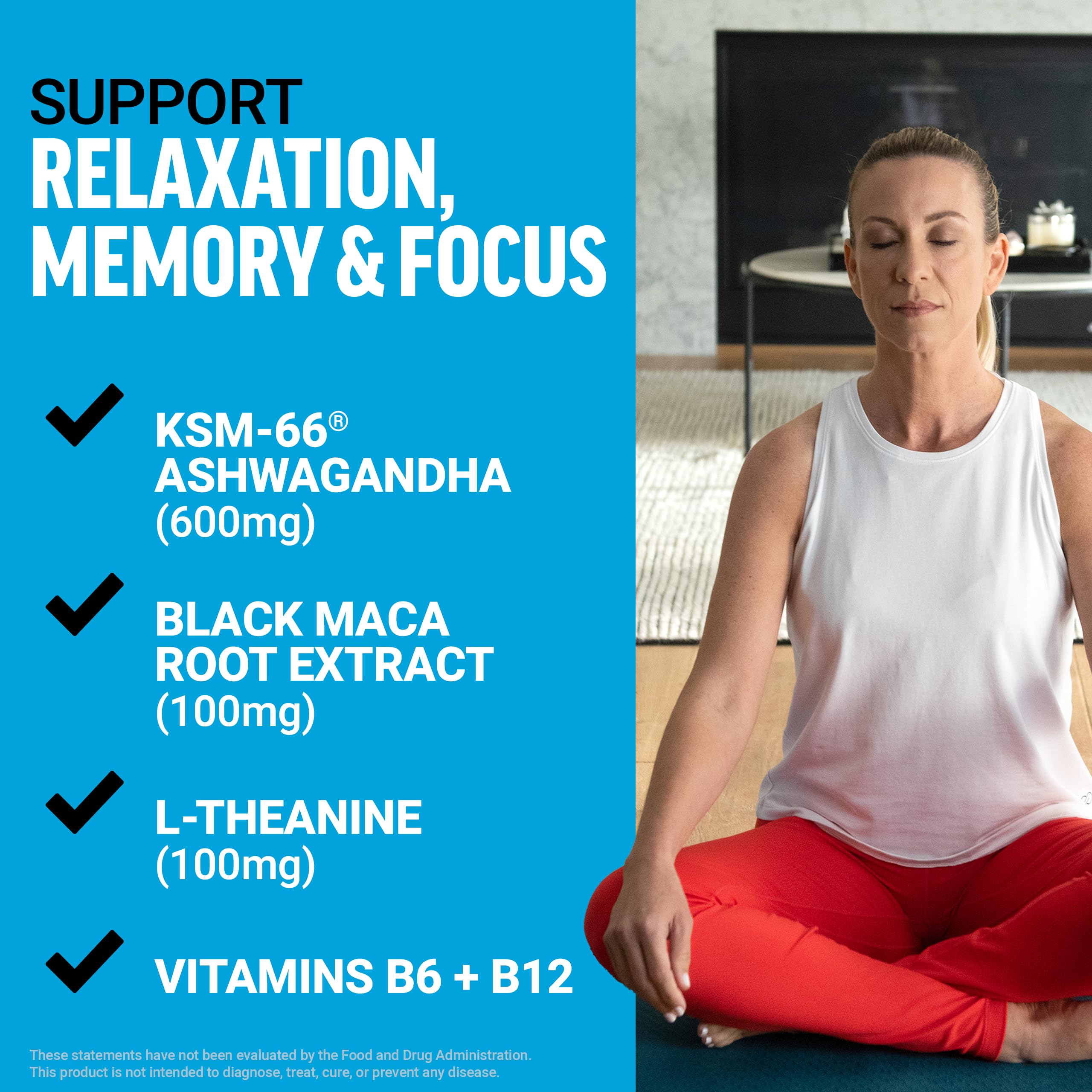 Daily vitamins for stress management