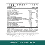 daily vitamins for teenage girls
