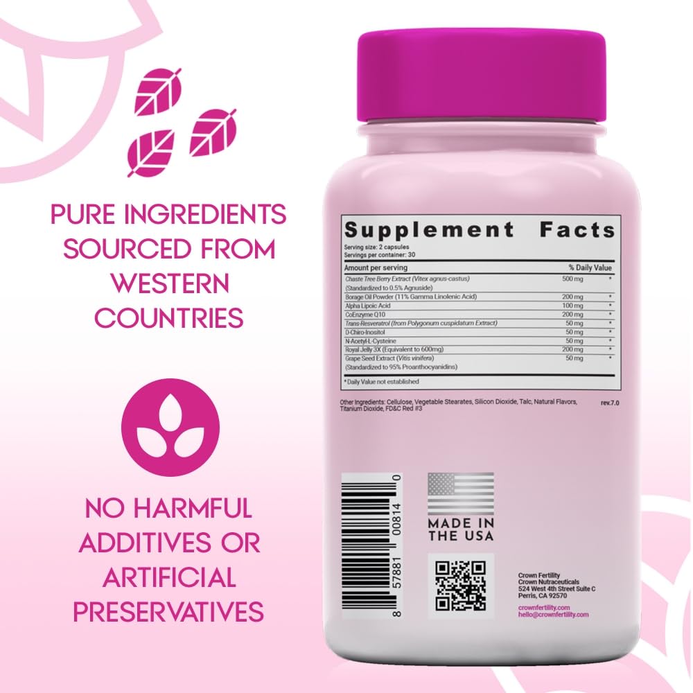 daily vitamins for women's fertility
