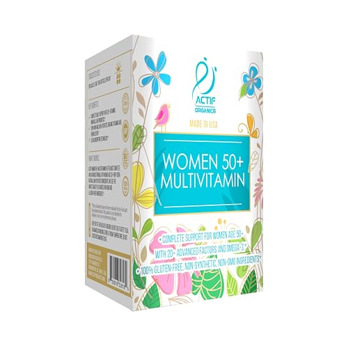 daily vitamins for women's health 50+