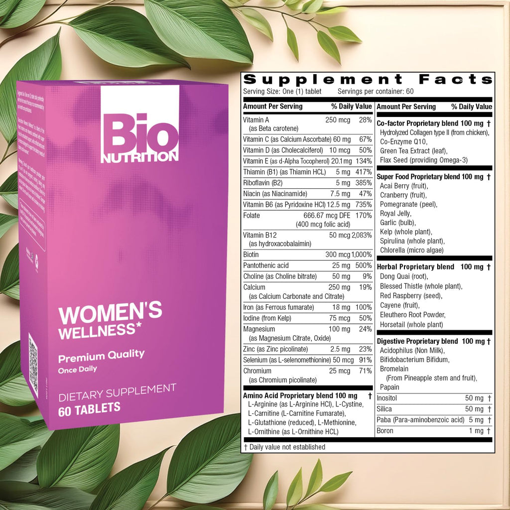 daily vitamins for women's health