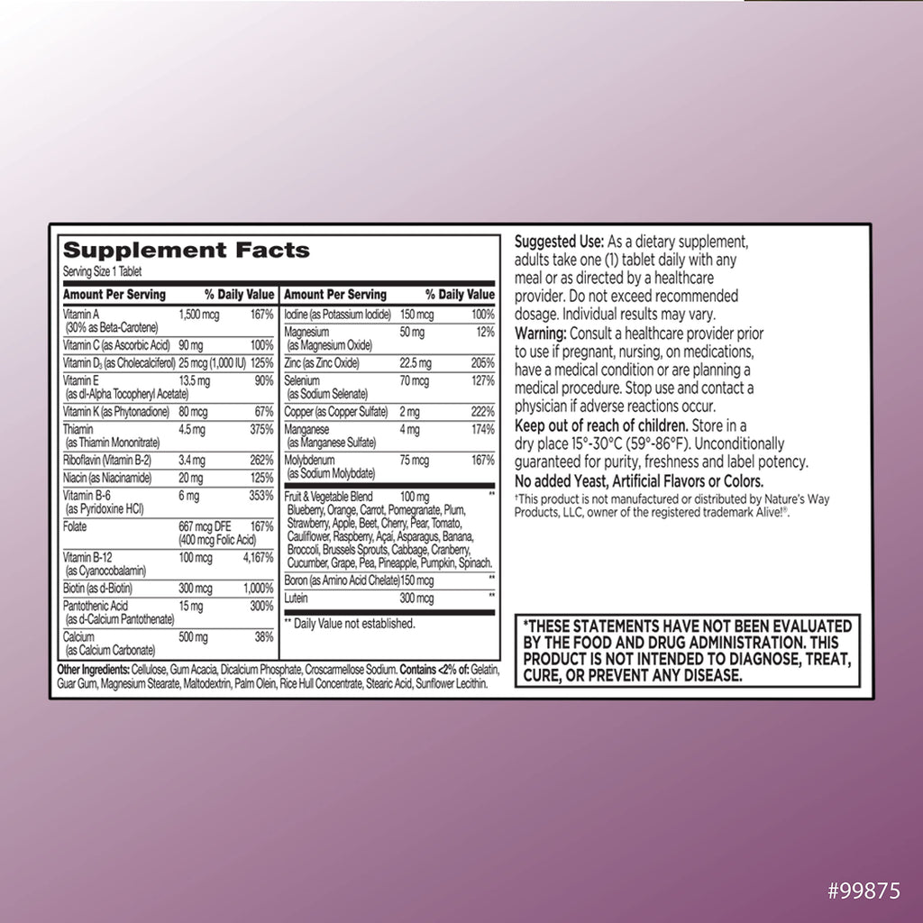 daily vitamins for women's wellness