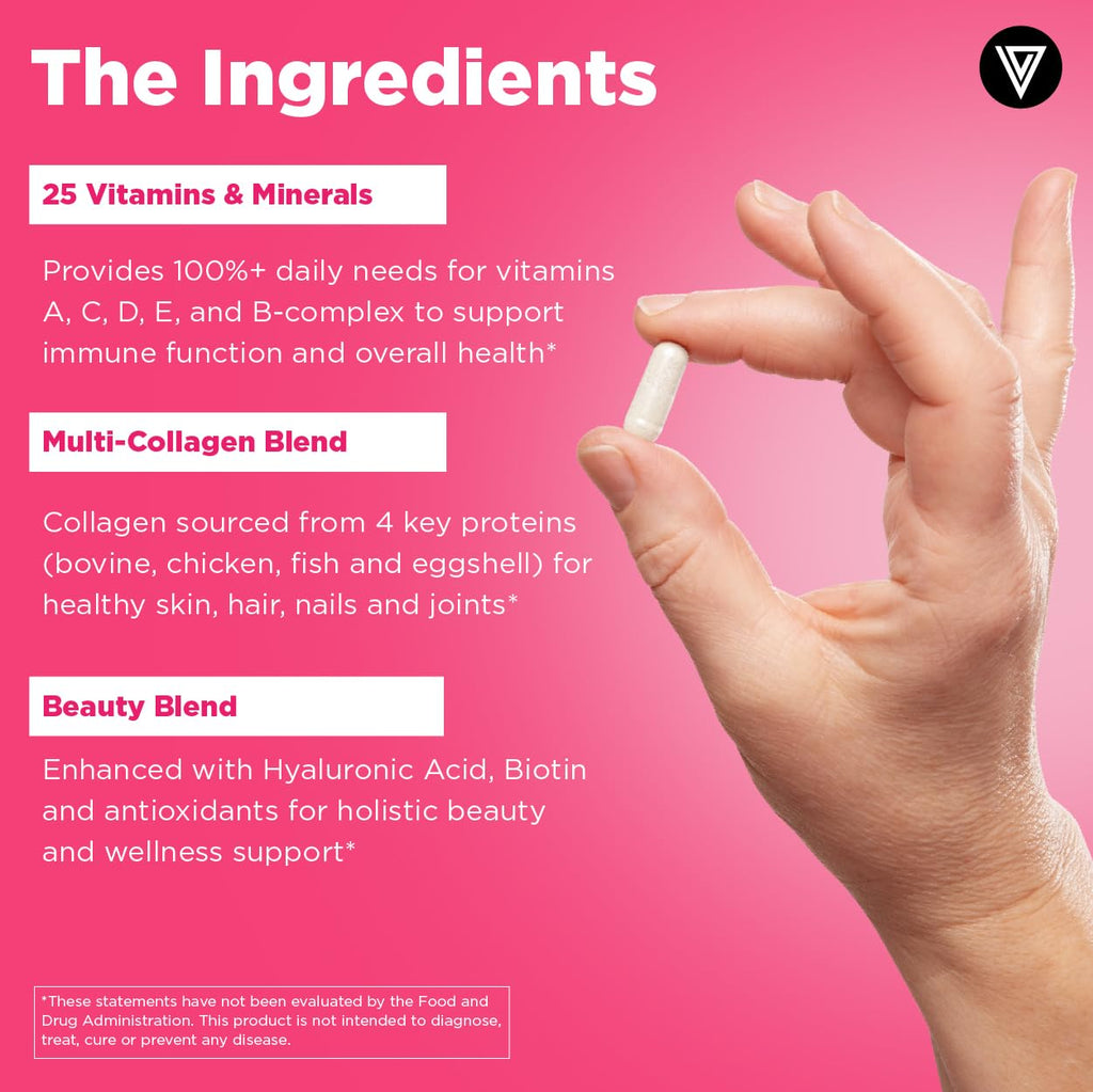 daily vitamins for women's wellness