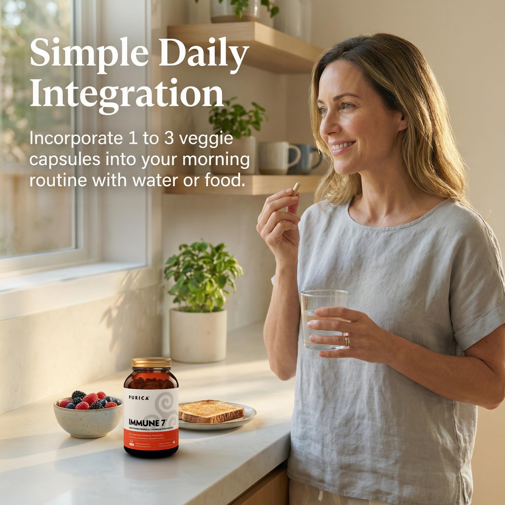 daily vitamins with organic mushrooms