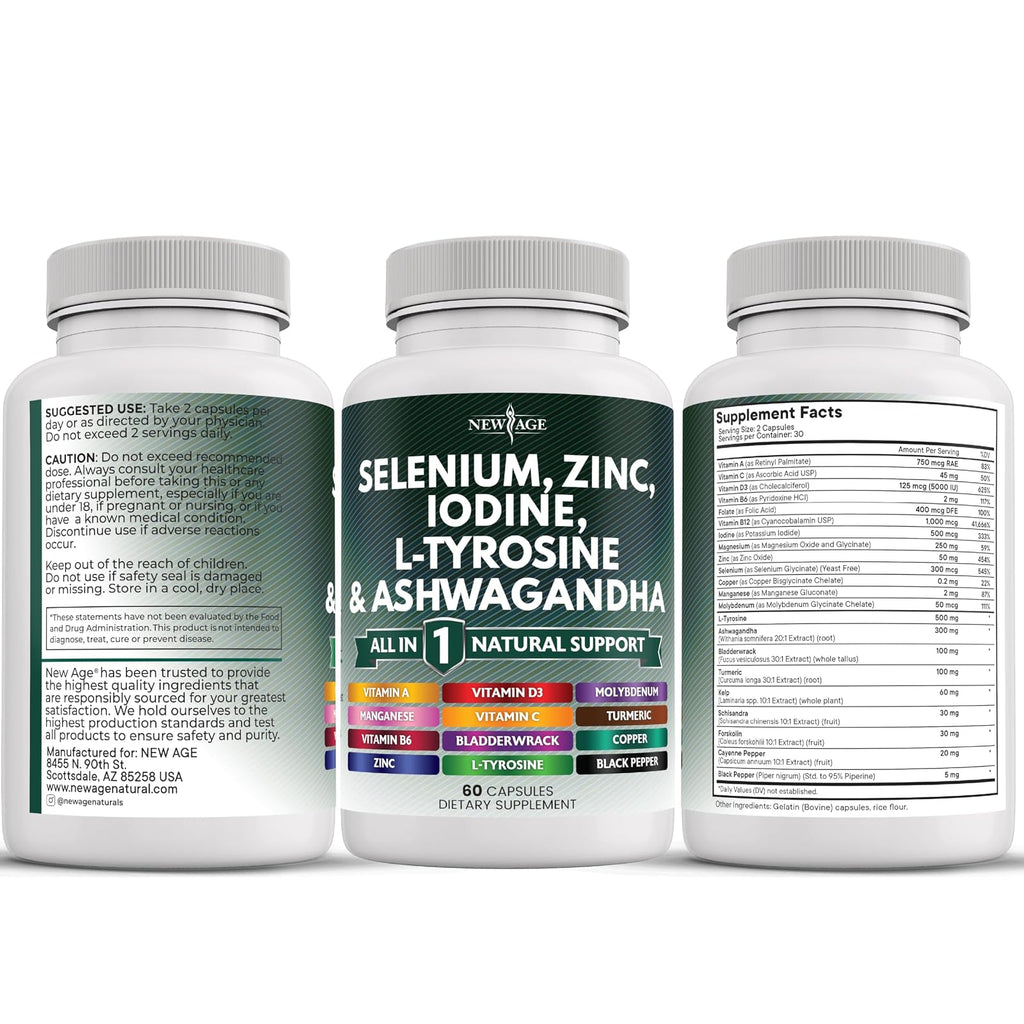 Daily vitamins with trace minerals