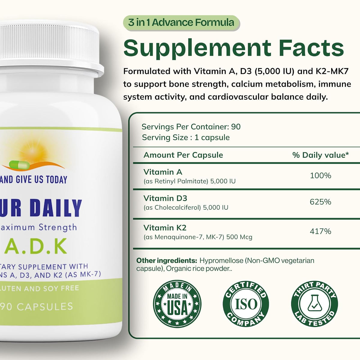 Daily Vites ADK vitamin supplement benefits