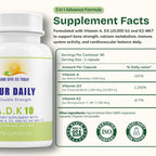 Daily Vites K2 MK-7 formula
