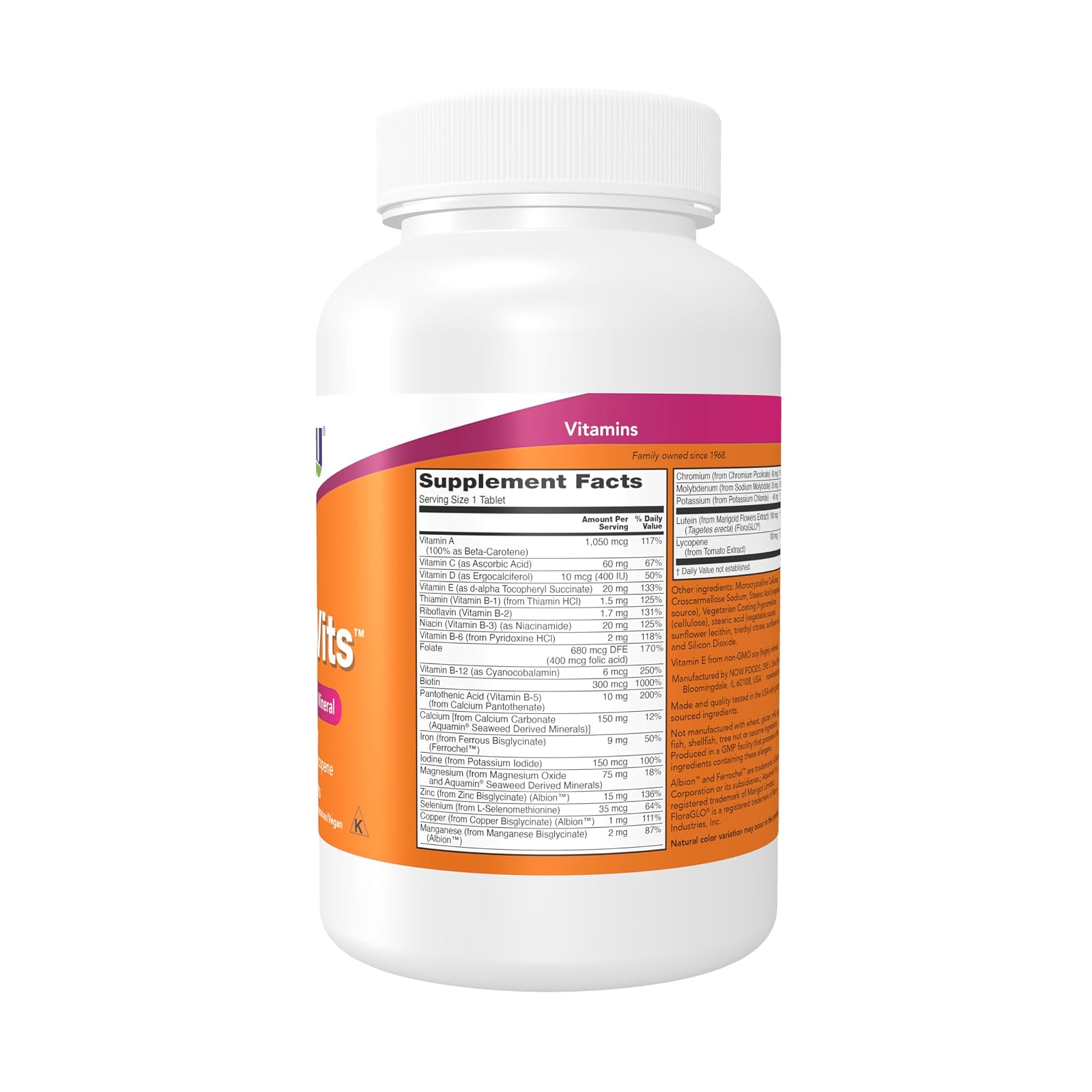 Daily Vits with Lutein for eye support