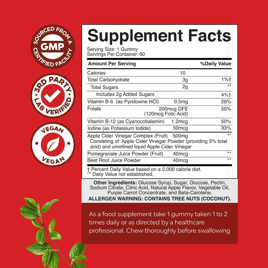 daily wellness apple cider vinegar gummies