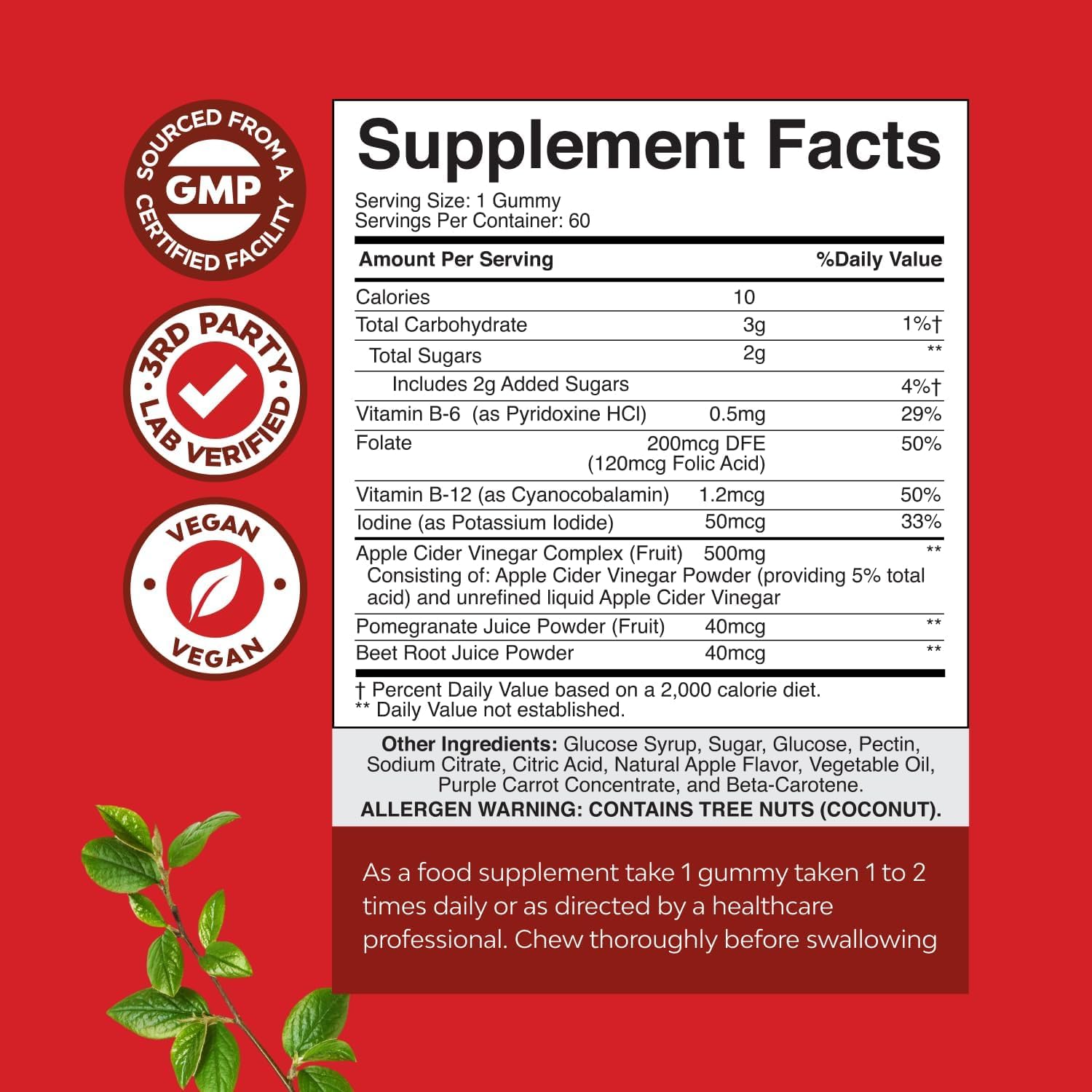 daily wellness apple cider vinegar gummies