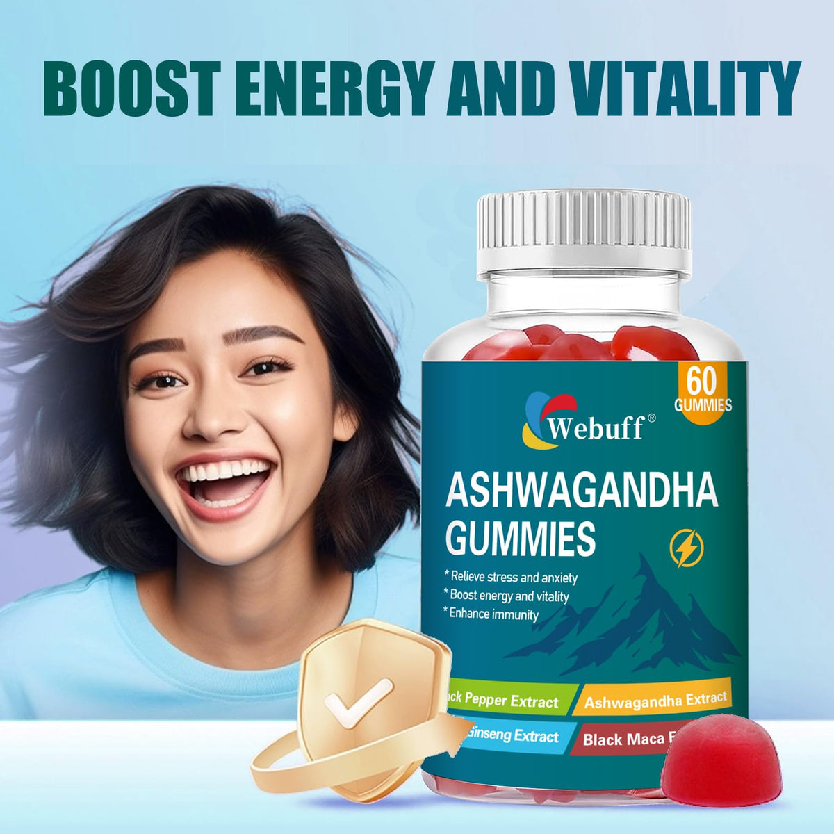 Daily wellness Ashwagandha gummies