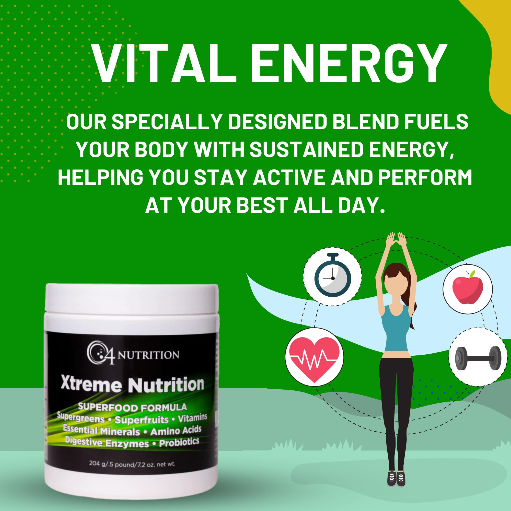 daily wellness boost superfood powder
