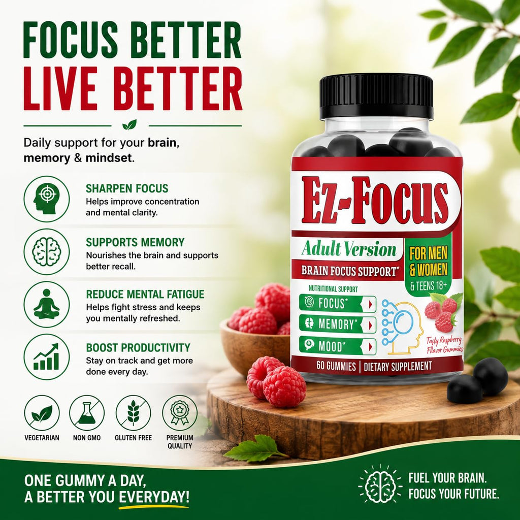 Daily wellness brain supplements