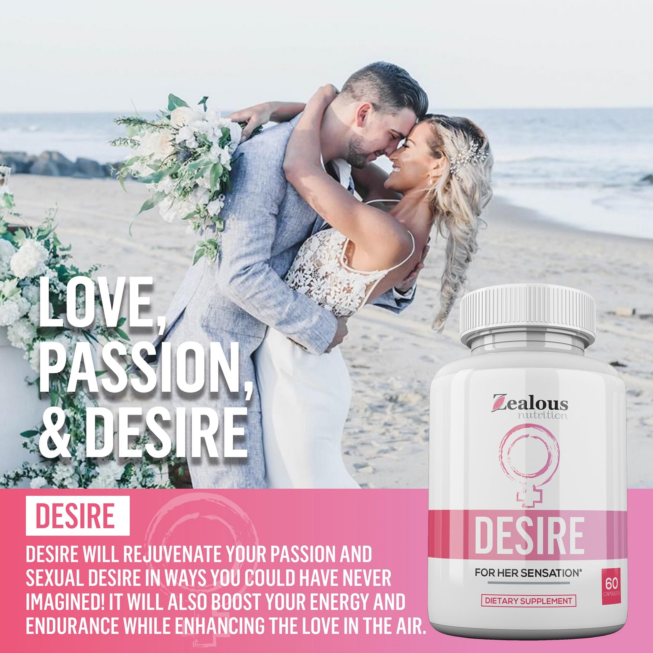 Daily wellness capsules for passion