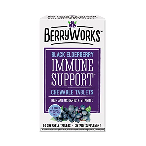 daily wellness elderberry chewable tablets