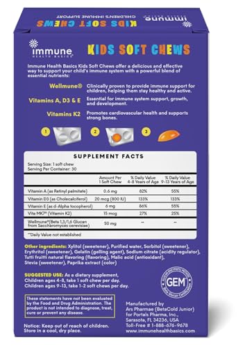 daily wellness kids vitamin chews