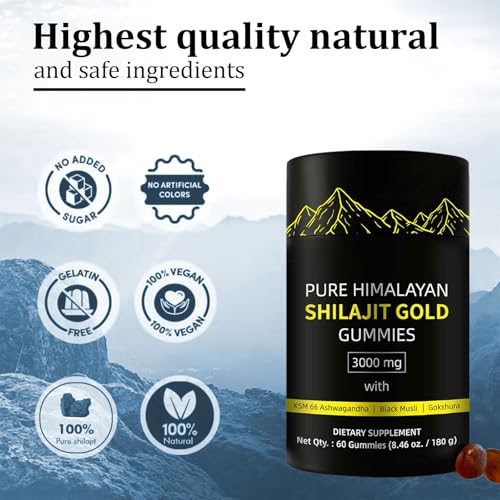 daily wellness shilajit gummies