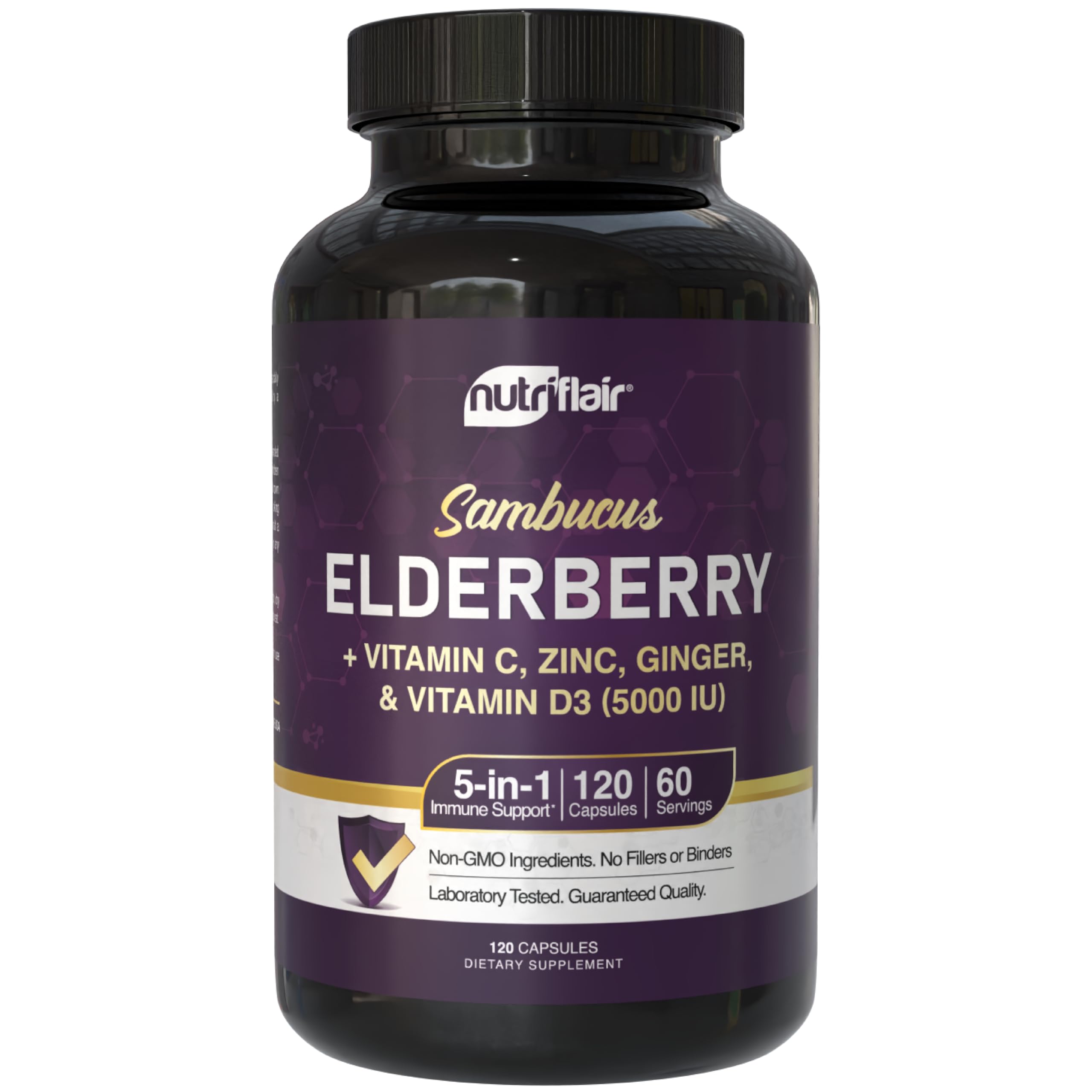 daily wellness support elderberry supplement