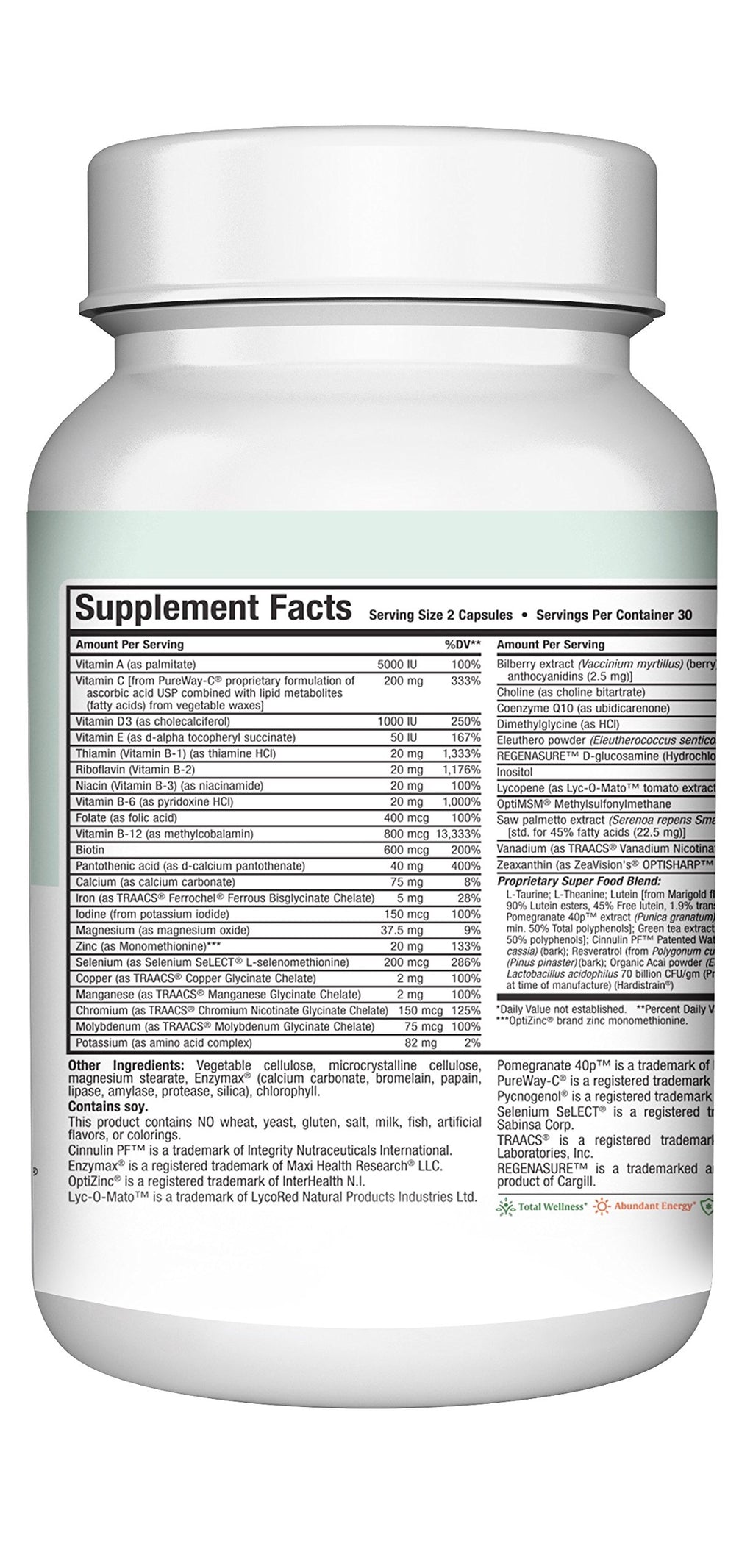 daily wellness support multivitamin 50 plus