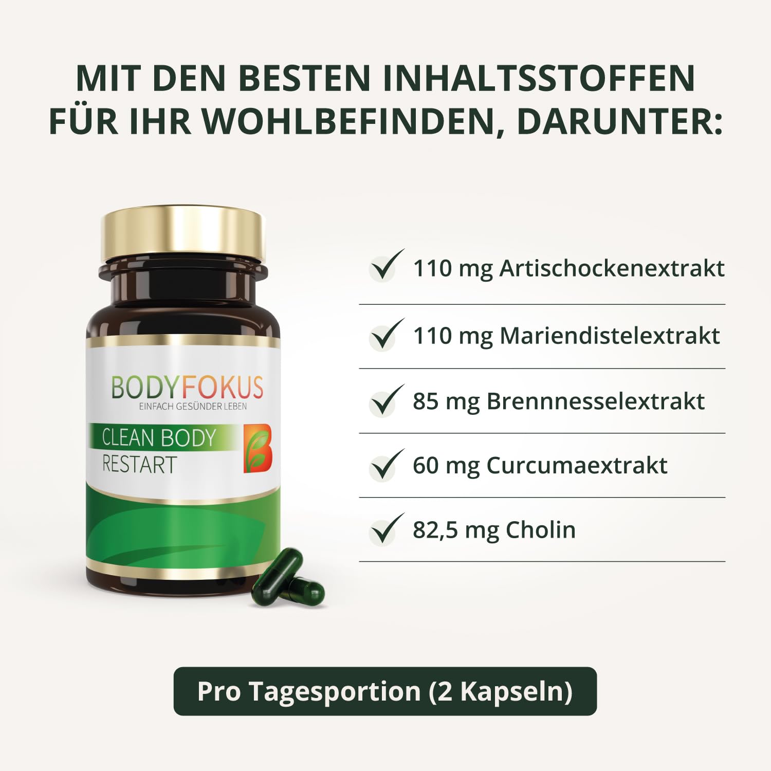 daily wellness support with capsules