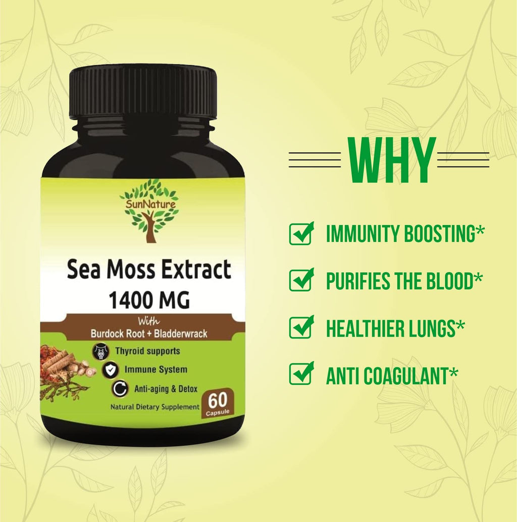 daily wellness support with sea moss