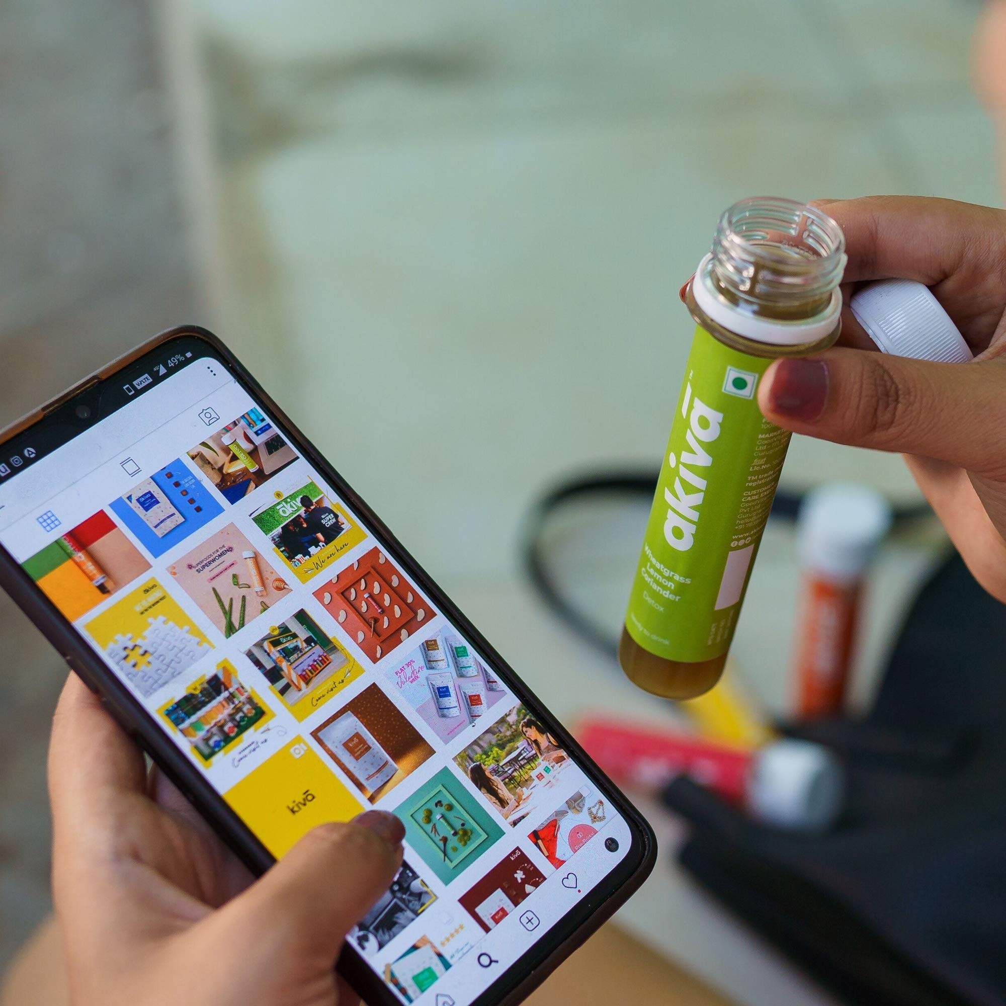 daily wellness with AKIVA shots