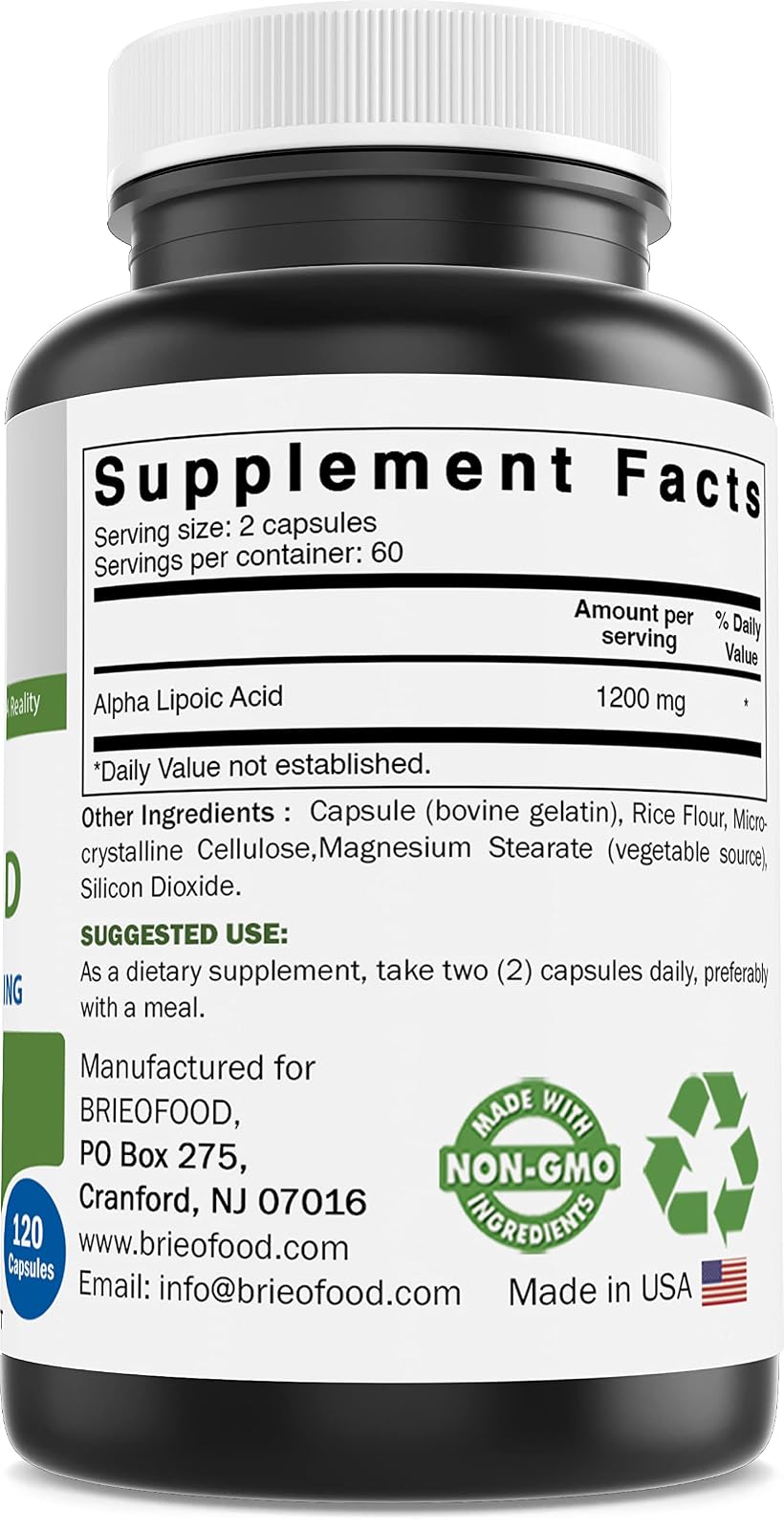 daily wellness with alpha lipoic acid