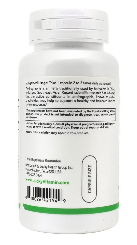 Daily wellness with Andrographis supplements